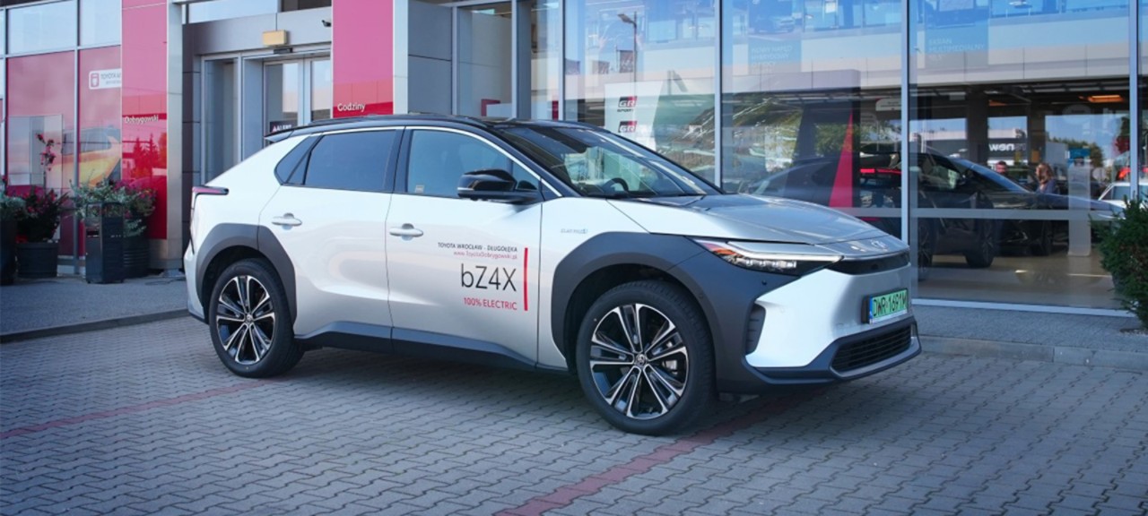 Toyoty bZ4X we flocie Aira Solutions Poland sp. z o.o.