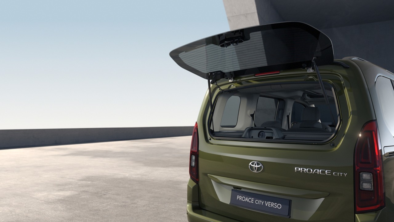 Nowa Toyota PROACE CITY Verso zapewnia komfortową podróż